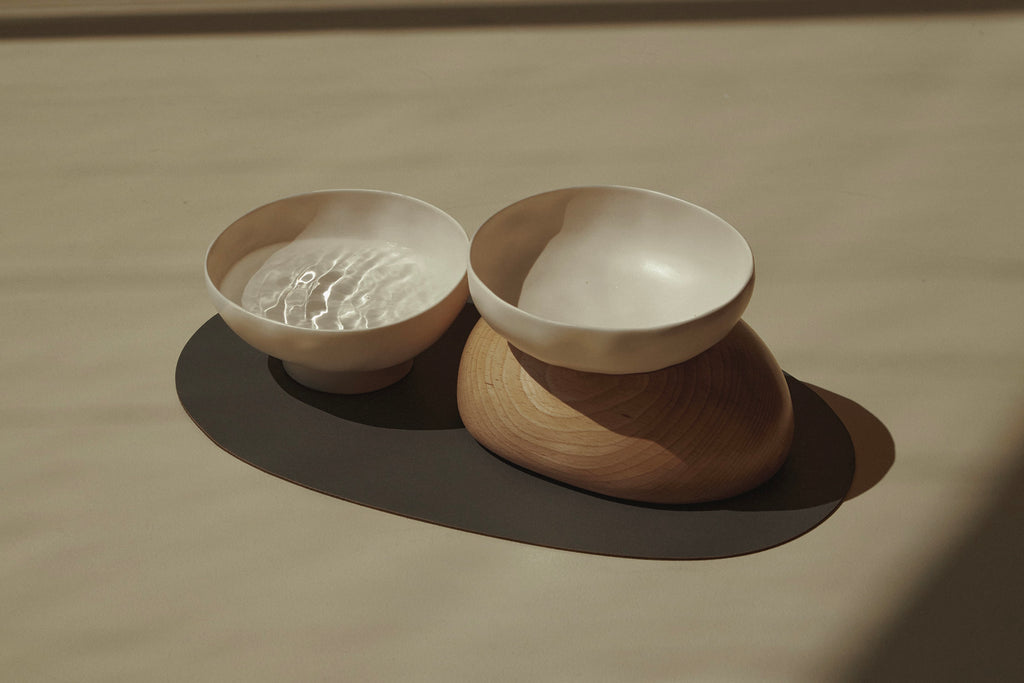 "Pebble" Pet Bowl Set – Riikyu