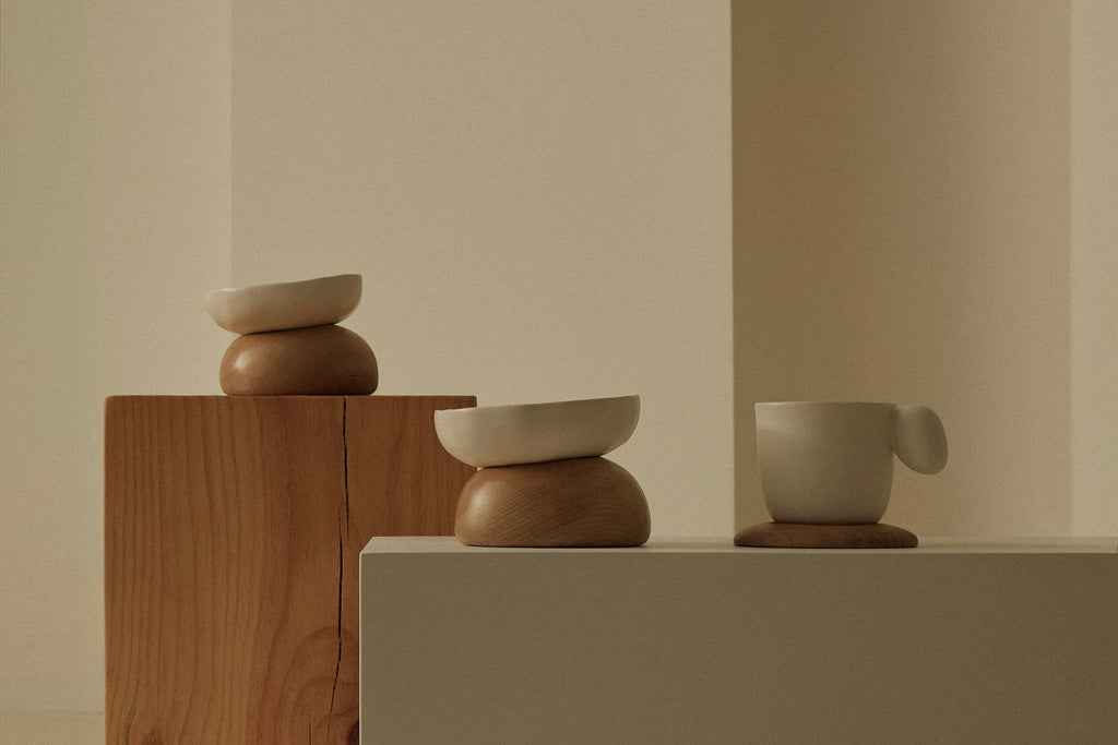 "Pebble" Pet Bowl Set – Riikyu